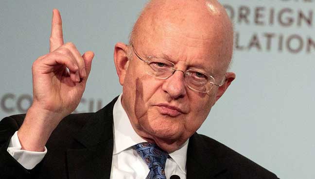 Us Intelligence Chief Clapper Resigns Fmt