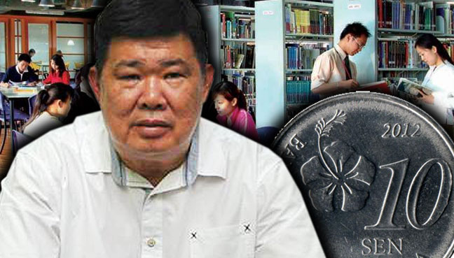 And now… the 10-sen library | FMT