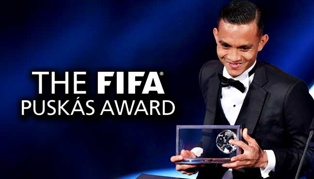 Faiz Subri menang anugerah Puskas Fifa 2016 | FMT