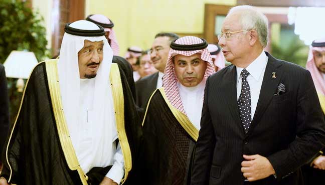 Saudi king hosts lunch for Najib, delegation | FMT