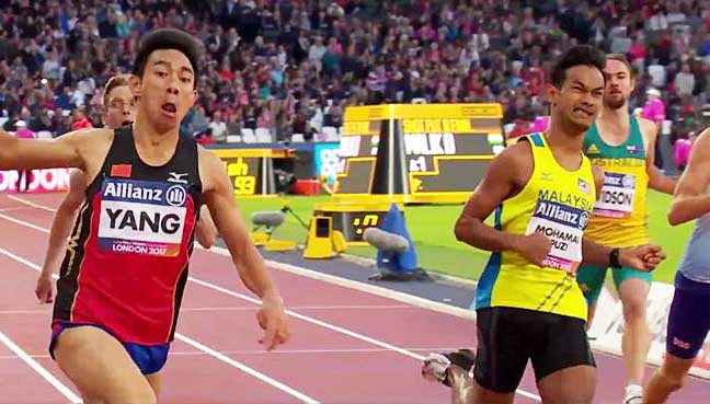 Mohd Ridzuan wins silver in 100m T36 event at world meet | FMT