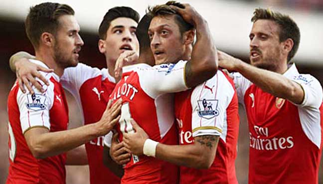 Arsenal bounce back from successive defeats with Bournemouth victory ...