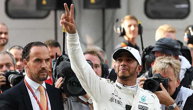 Hamilton targets win as pack scramble for points | FMT