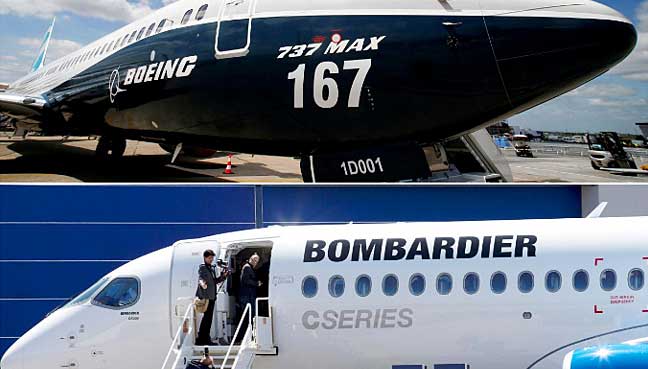 Caught in the crossfire, Britain says will fight Boeing-Bombardier row ...