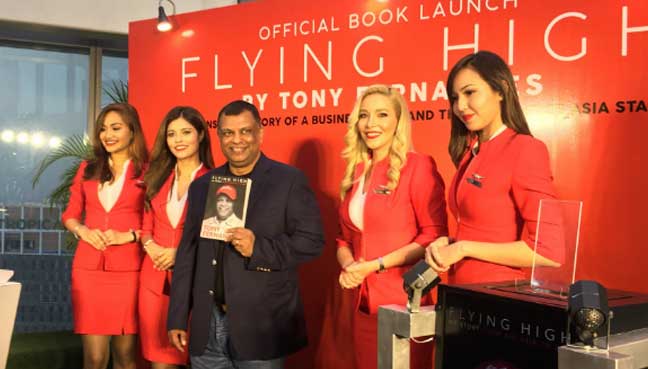 Tony Fernandes launches ‘Flying High’ autobiography | FMT