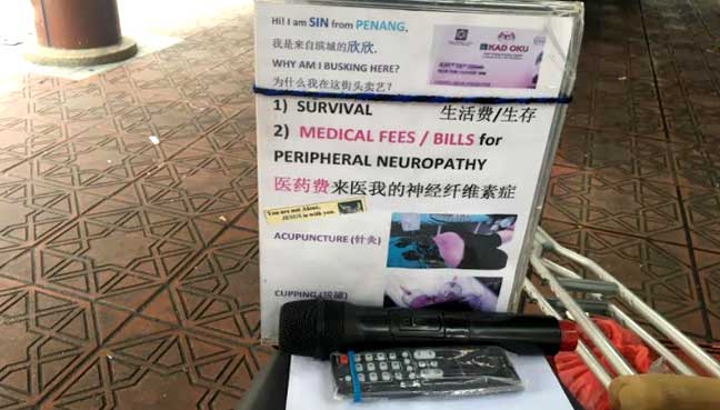 Hidup penyanyi jalanan semakin mencabar kerana pengemis | Free Malaysia ...