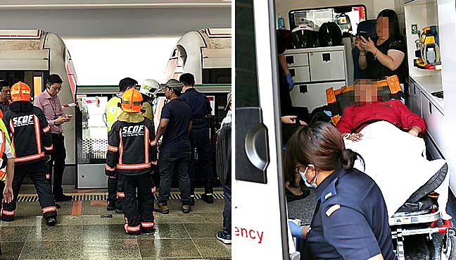 6 Malaysians injured in Singapore MRT train crash | FMT