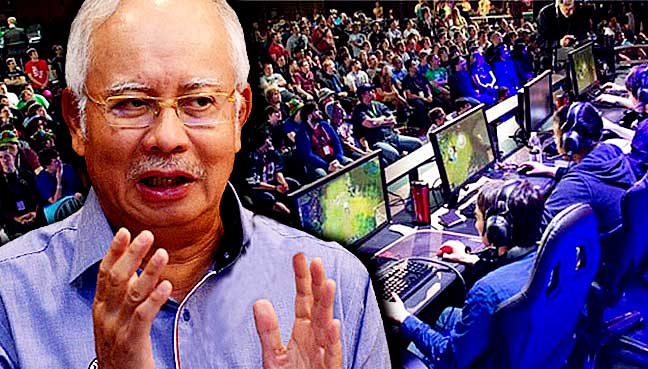 Cyber games, e-sports can generate revenue in future, says Najib | FMT
