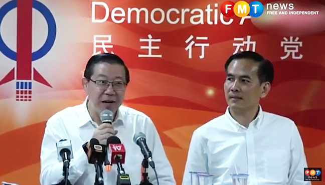 Guan Eng umum aktivis BERSIH Johnson Chew Chong Sin sertai DAP | FMT