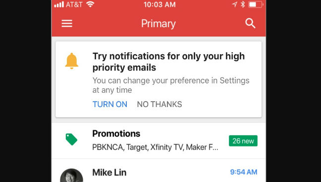Gmail update uses AI to identify and alert users of high priority ...