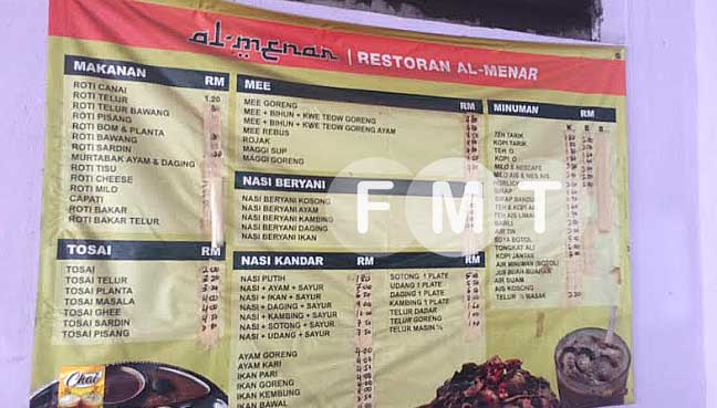 Barang basah masih mahal, restoran mamak tak cadang turun harga | Free ...