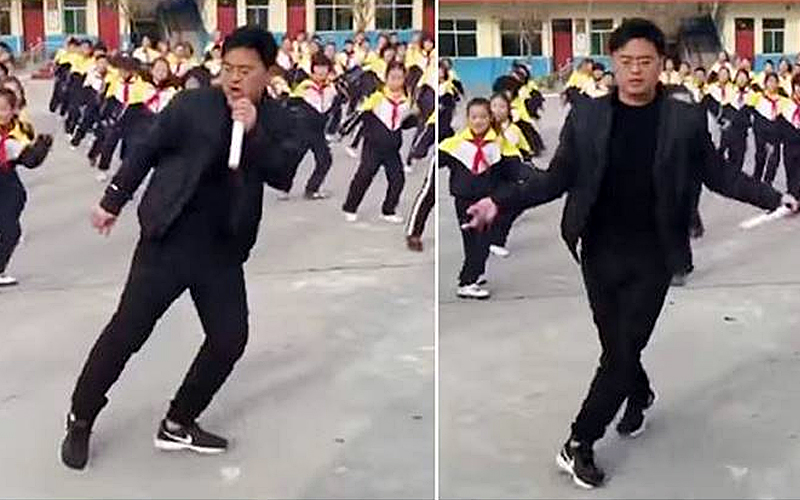 Guru besar di China ajak pelajar menari ‘shuffle’ setiap hari | FMT