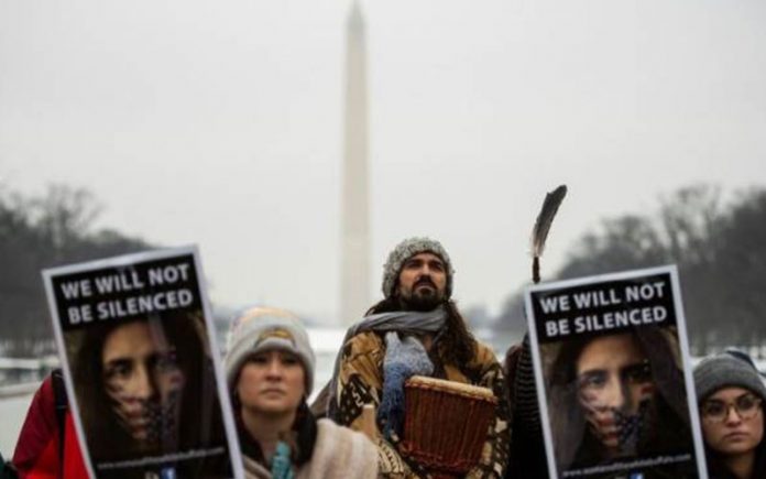 Indigenous people protest for their rights in Washington | Free ...