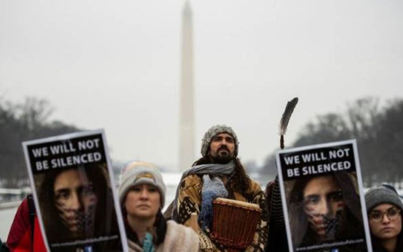 Indigenous people protest for their rights in Washington | FMT
