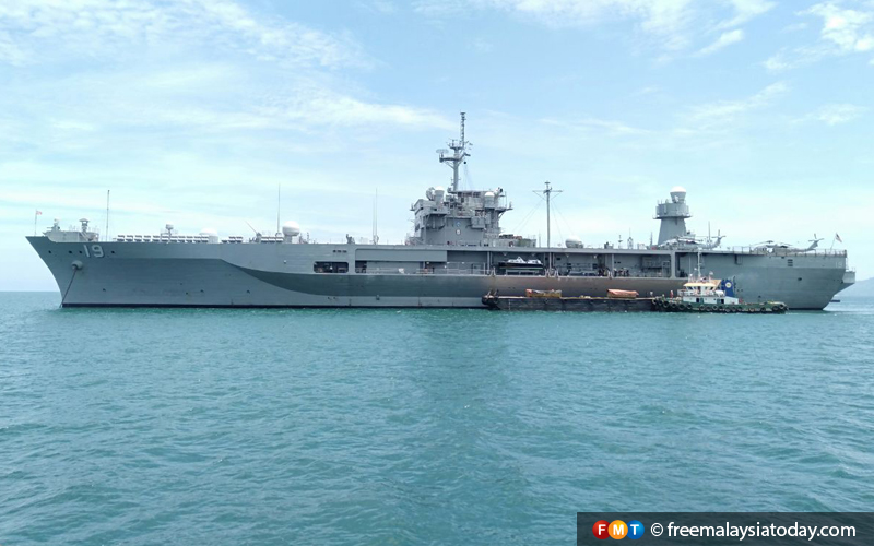 US warship docks in Kota Kinabalu after hectic Lima schedule | FMT