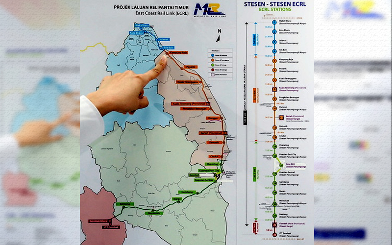 Several stations along ECRL route, including Gombak, scrapped | FMT