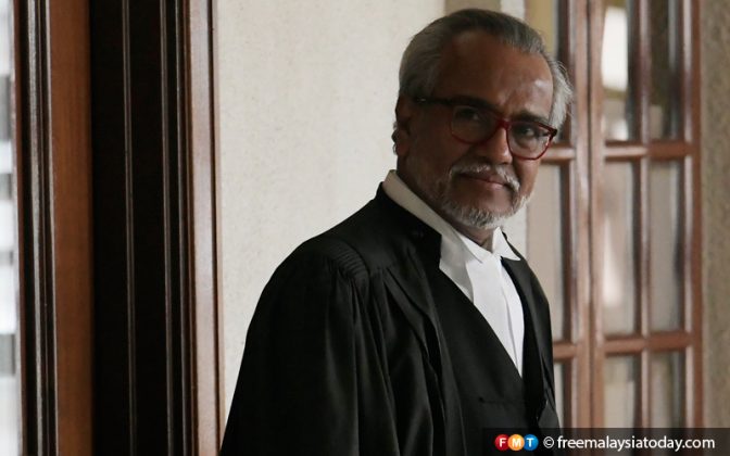 Shafee in fresh bid to disqualify Sri Ram as prosecutor | Free Malaysia ...