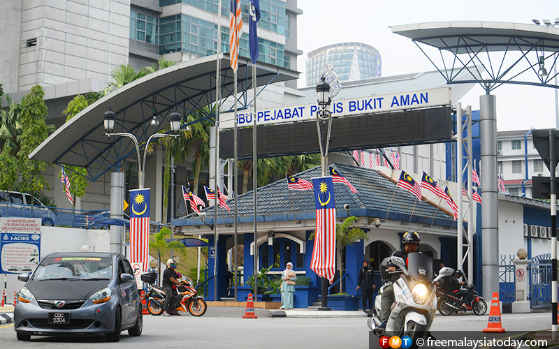 Mujahid arrives at Bukit Aman to provide statement | FMT