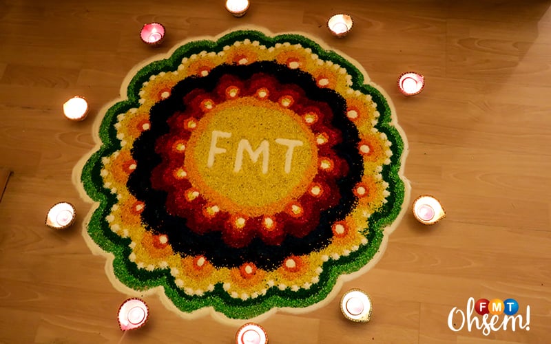 Kehangatan Deepavali semakin dirasai dengan adanya ‘Kolam’ | FMT