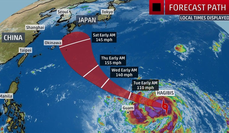 Powerful typhoon puts Rugby World Cup on alert | FMT