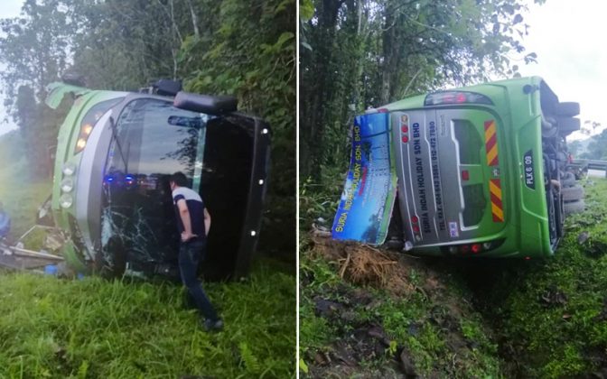 14 cedera bas terbalik di Tapah | Free Malaysia Today (FMT)