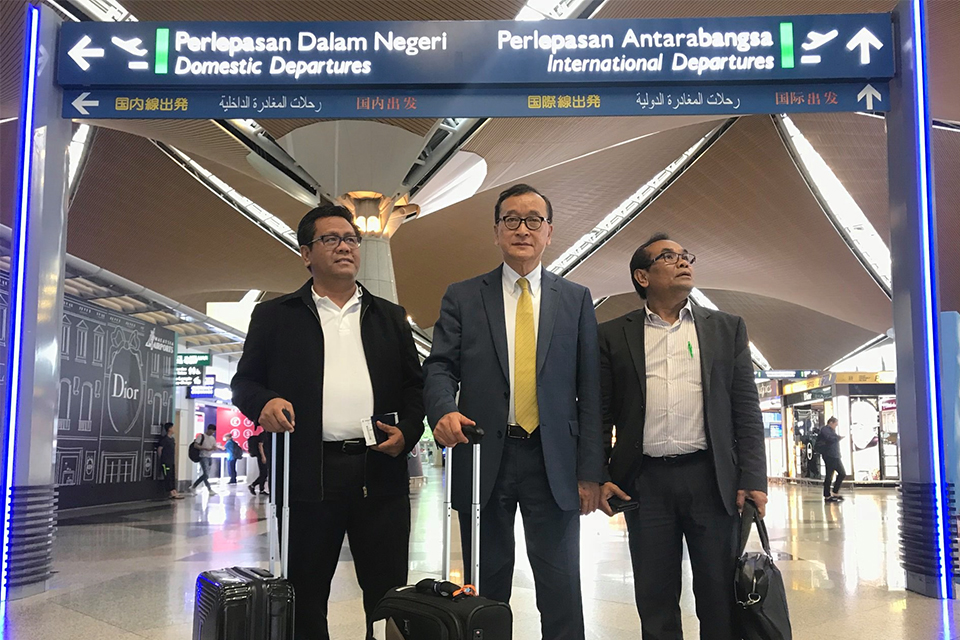 Sam Rainsy barred from flight to Jakarta at KLIA | Free Malaysia Today ...