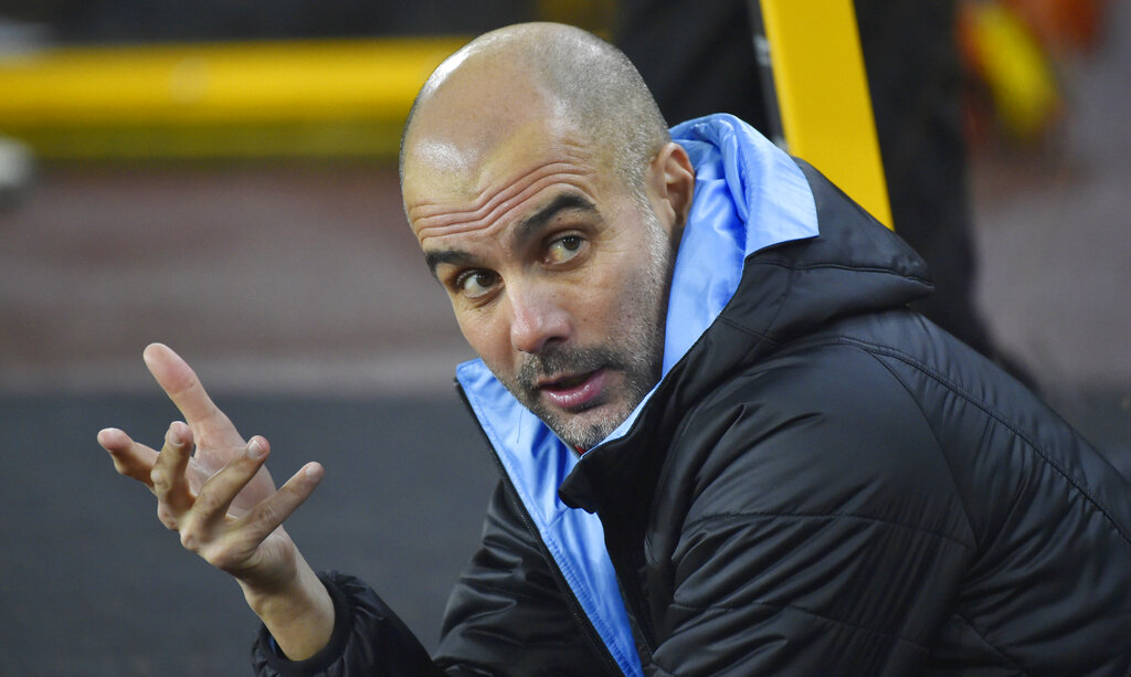 City won’t sit back and defend in Dortmund, says Guardiola | Free ...