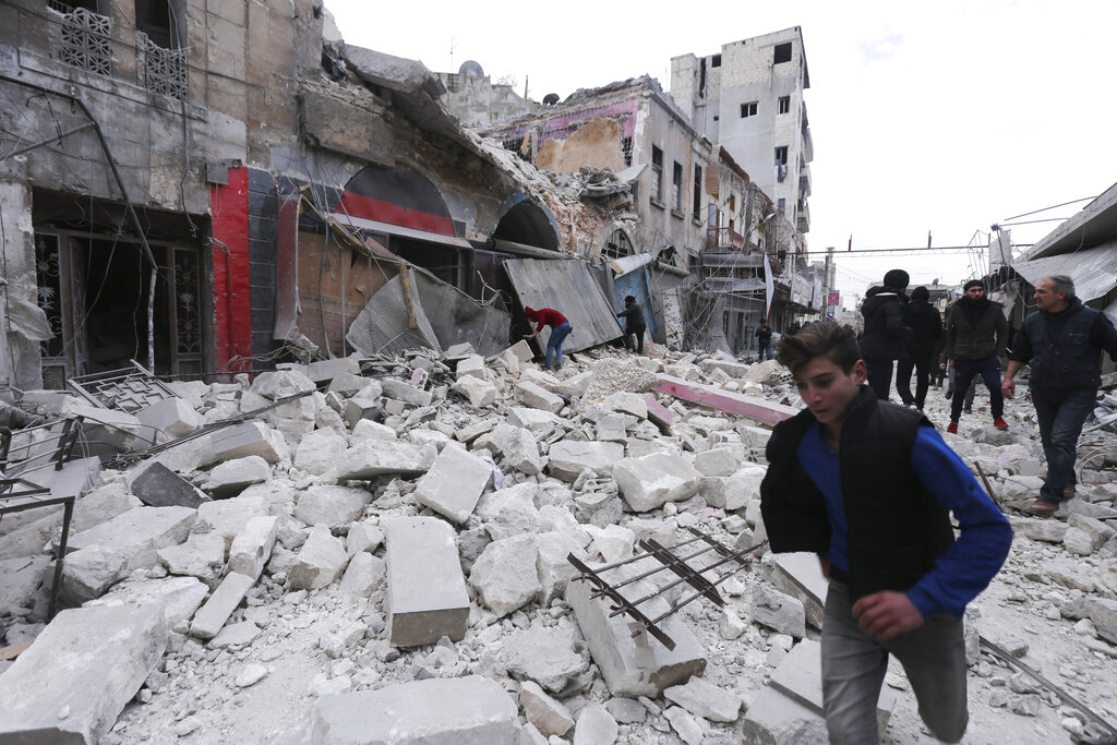 350,000 Syrians have fled Russian-led assault in Idlib | Free Malaysia ...