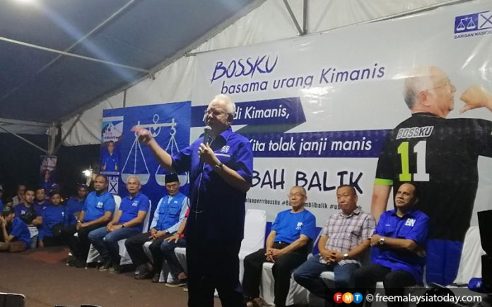 Retire ‘old horse’ Karim, Najib tells Kimanis voters | Free Malaysia ...