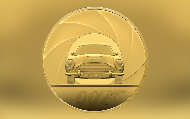 7kg gold coin unveiled in honour of new James Bond film | Free Malaysia ...