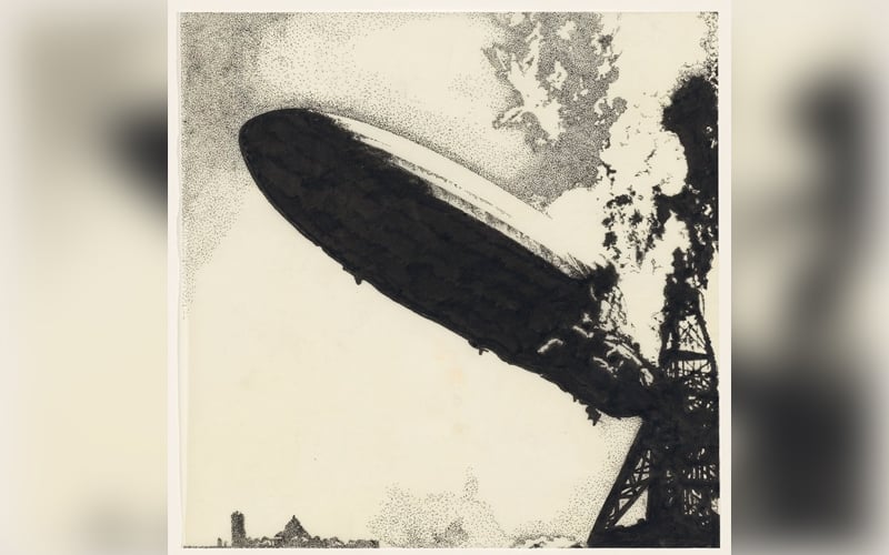 Original artwork for Led Zeppelin’s first LP to be auctioned | Free ...