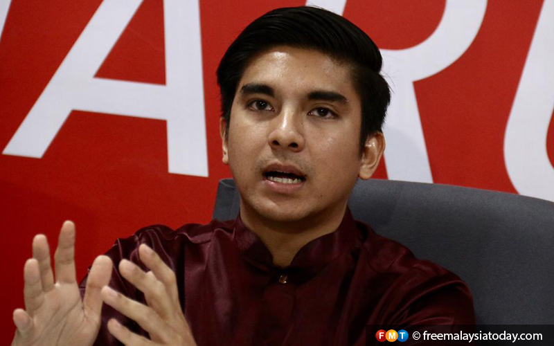PN behind police probe against me for sedition, claims Syed Saddiq ...