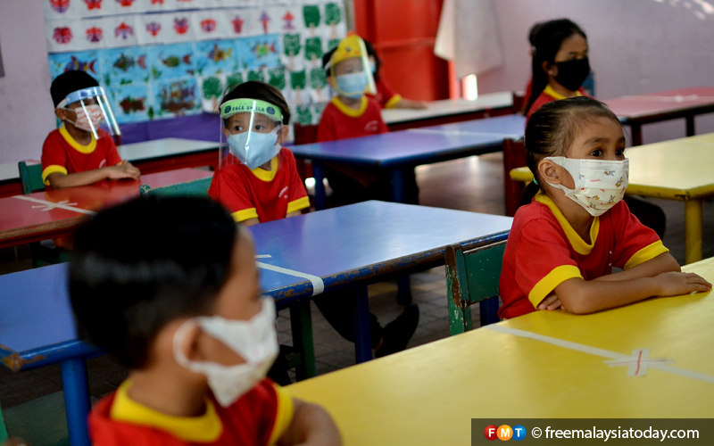 Parents of preschoolers complain about face mask requirement for kids | FMT