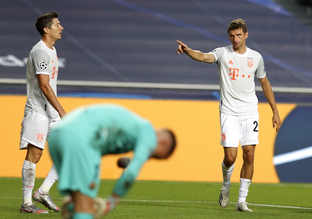 Record breaking Muller steals show in Barca drubbing | FMT