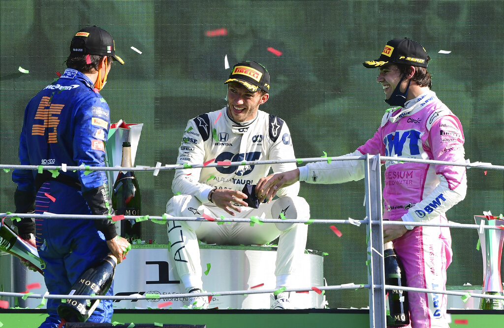 Gasly thanks his lucky angel after shock first win | Free Malaysia ...