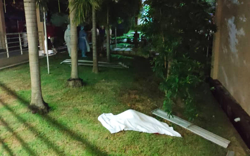 Woman believed to be Covid-19 patient falls to her death at Sabah ...
