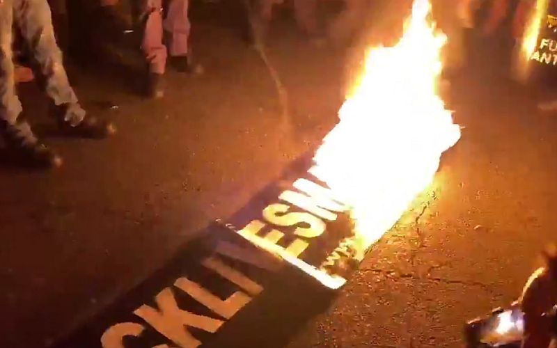 Black Lives Matter signs in Washington churches set on fire | FMT