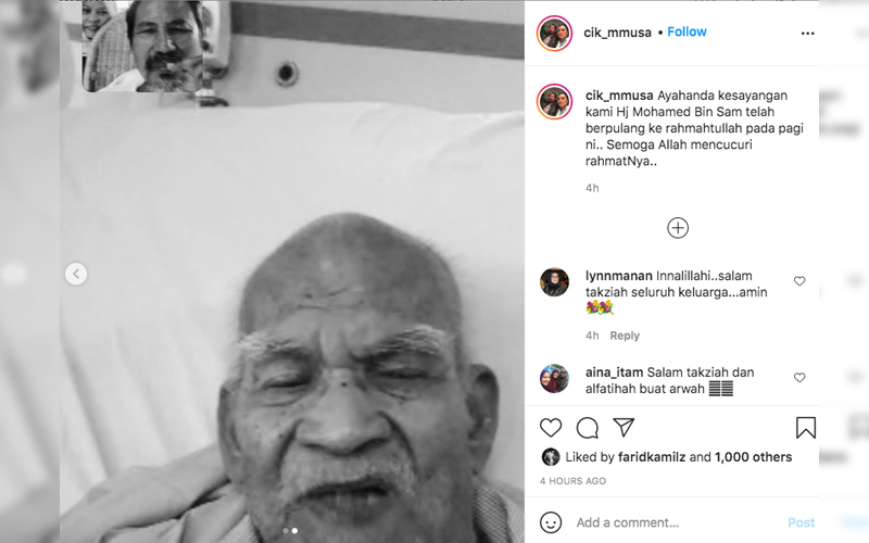Bapa meninggal dunia, M Nasir reda tak dapat pulang ke Singapura | Free Malaysia Today (FMT)
