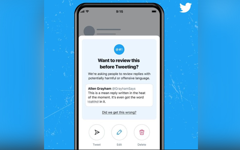 Twitter tests a ‘think twice’ feature for tweets | Free Malaysia Today ...