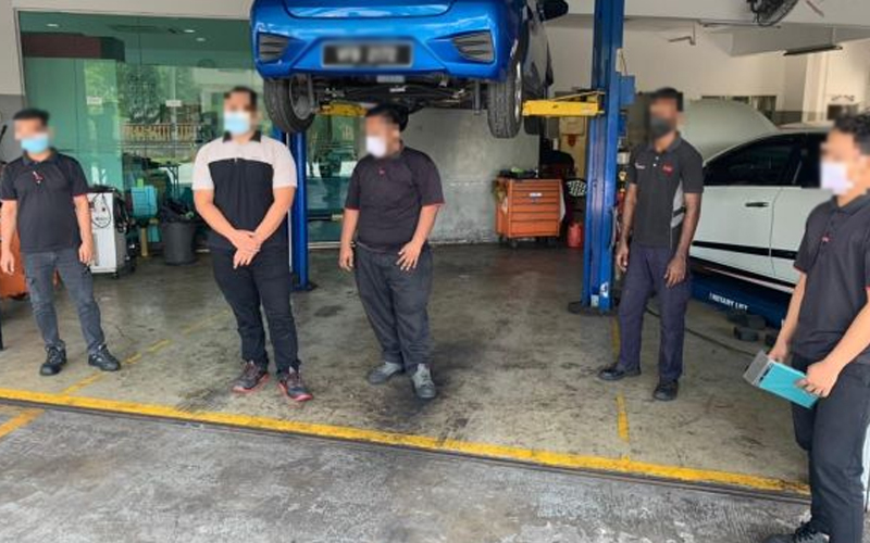 Tak daftar masuk tempat kerja, 5 pekerja bengkel dikompaun RM7,500 | FMT