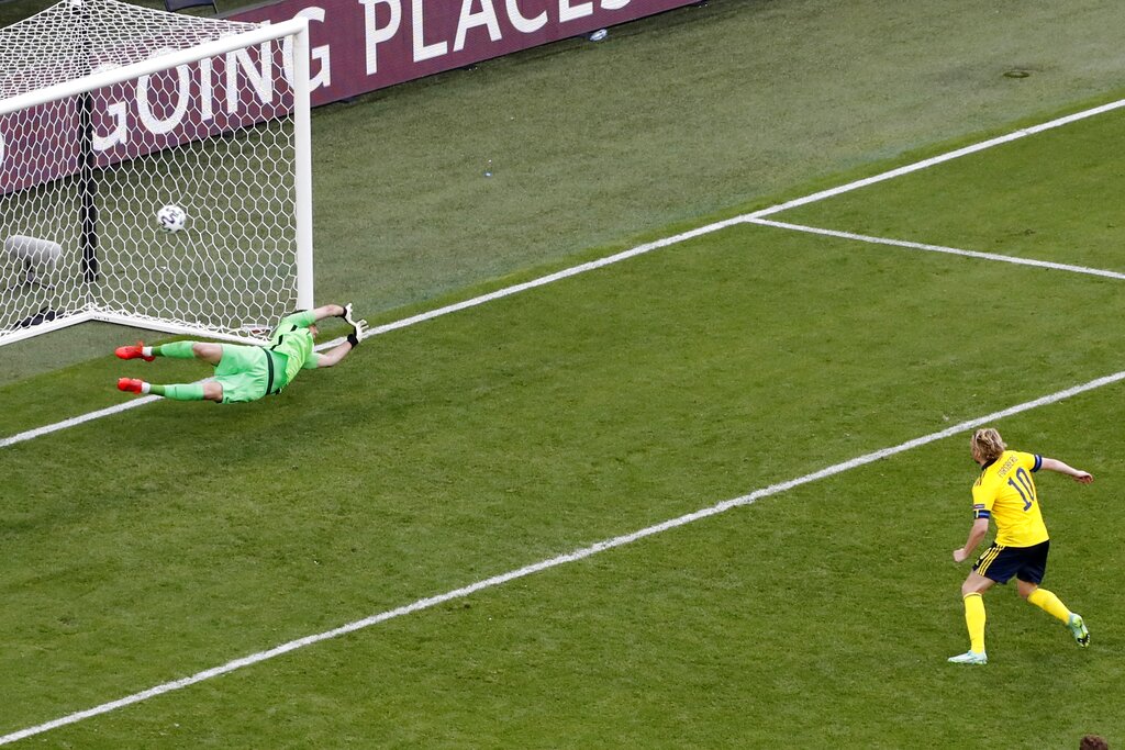 Swede spotkick stops spirited Slovaks | Free Malaysia Today (FMT)