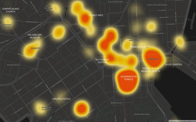Helsinki uses heatmap to monitor crowd movements in real time | FMT