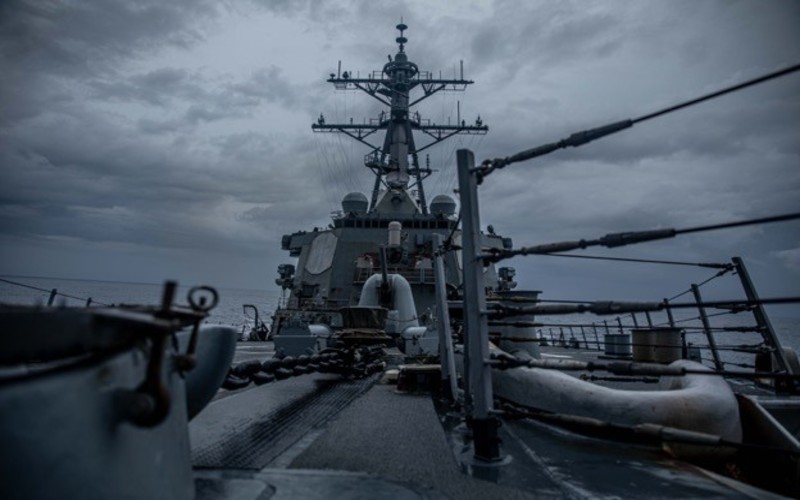 US ship transits Taiwan Strait a week after large Chinese incursion ...