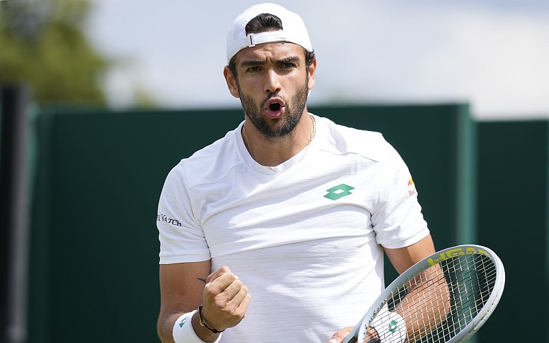 Berrettini first Italian man in 23 years to reach Wimbledon quarters ...