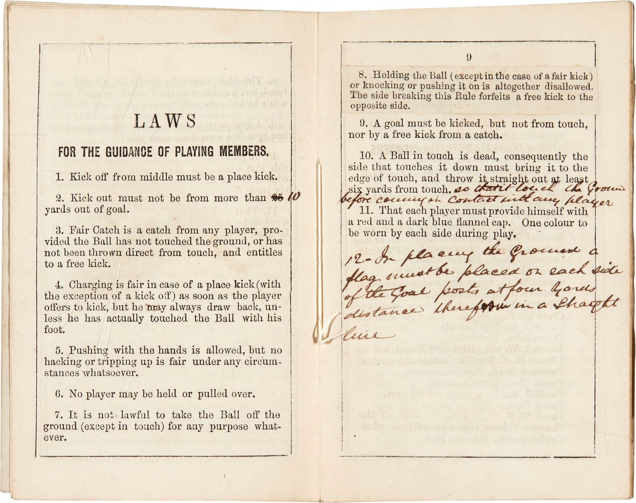Football rule book from 1859 sells for £57,000 | Free Malaysia Today (FMT)