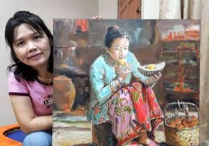 Artist’s paintings bring Peranakan culture to life in fine detail ...