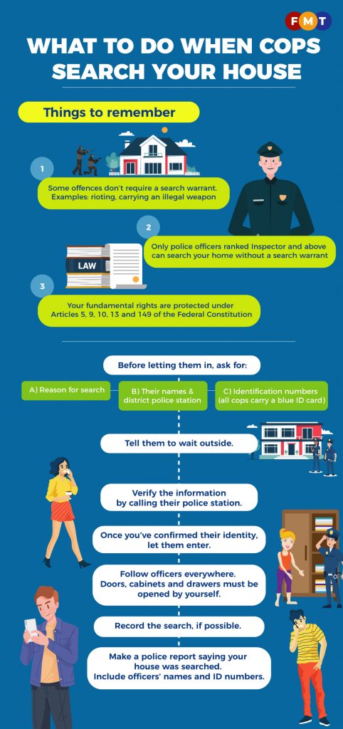 What to do if cops come knocking at your door | Free Malaysia Today (FMT)