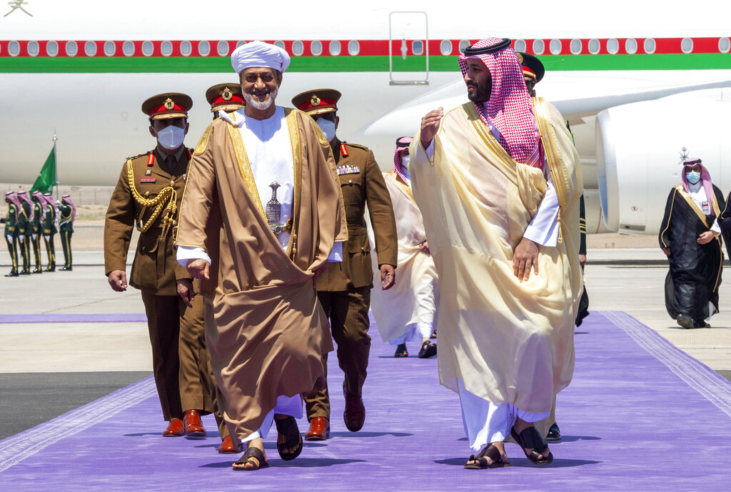Oman’s sultan visits Saudi Arabia on first overseas trip | FMT