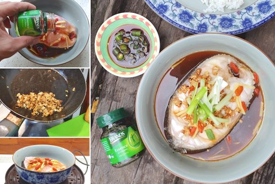 Nutritious steamed garoupa with essence of chicken | FMT