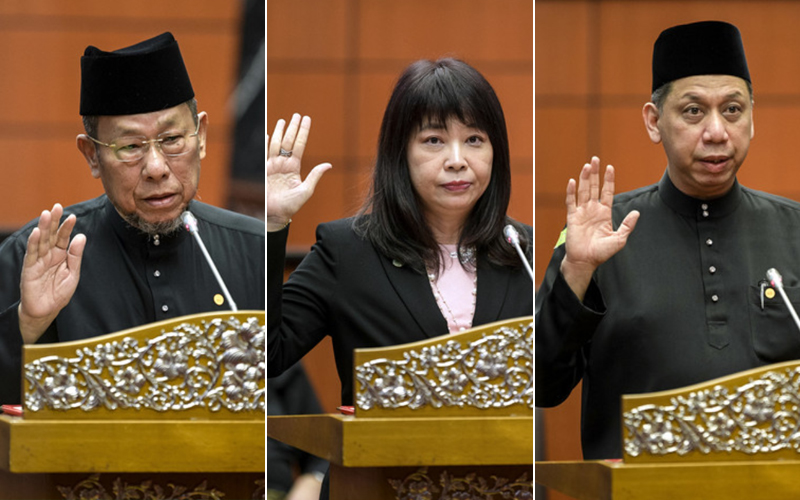 3 angkat sumpah Senator Dewan Negara | FMT